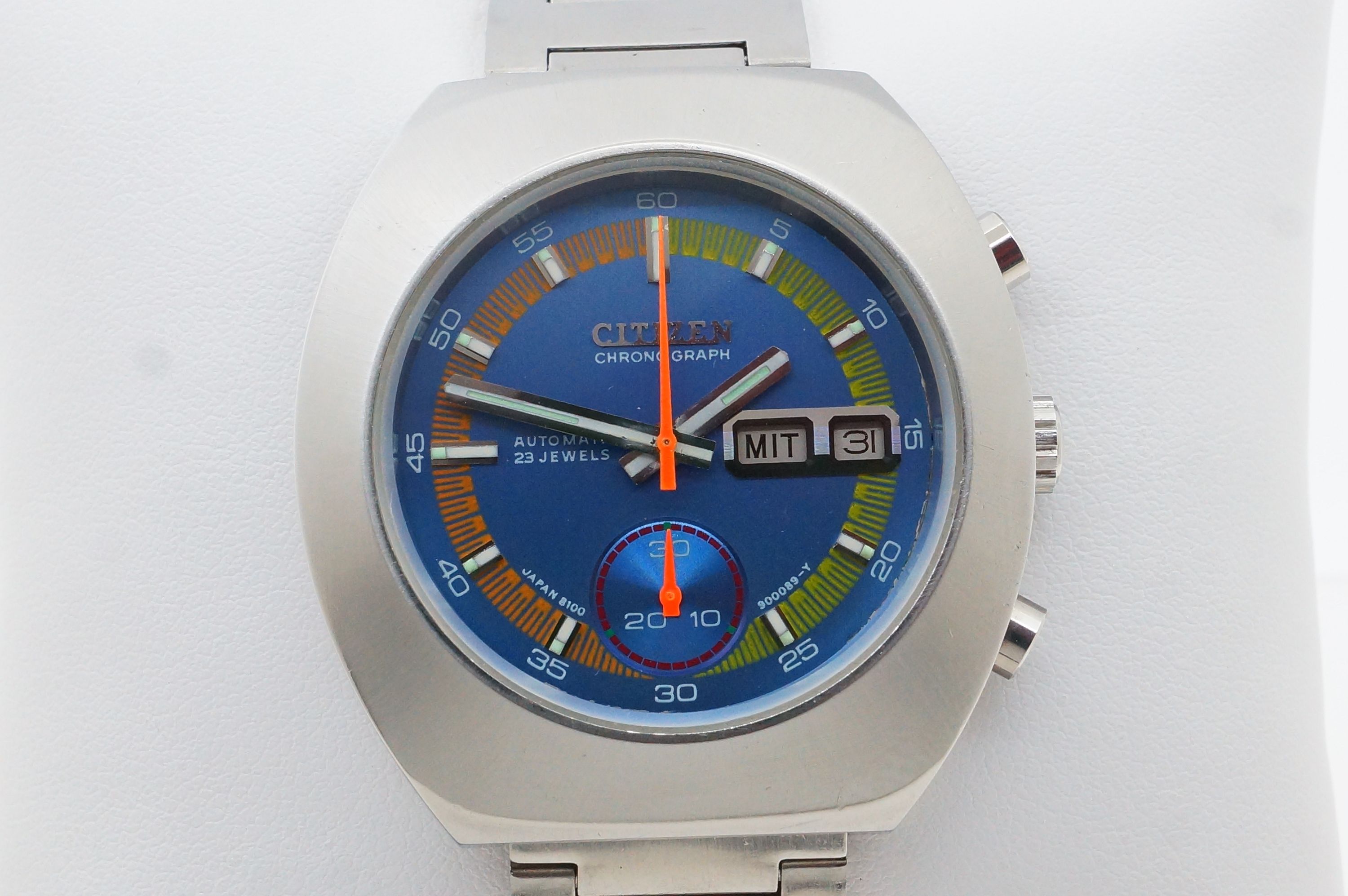 Citizen Automatic Chronograph Kaliber 8100A Herrenuhr 70er