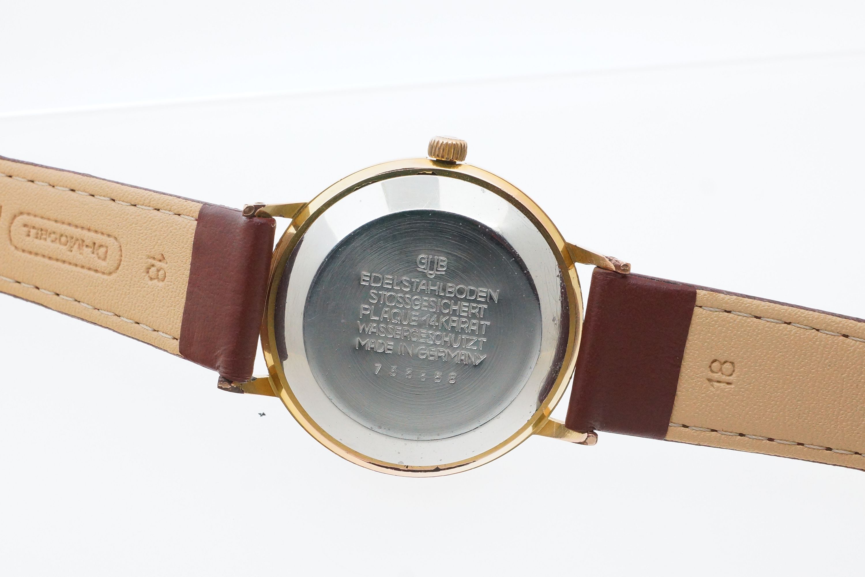 Glashütte Spezimatic 26 Rubis GUB 75 Automatic Herrenuhr 70er DDR