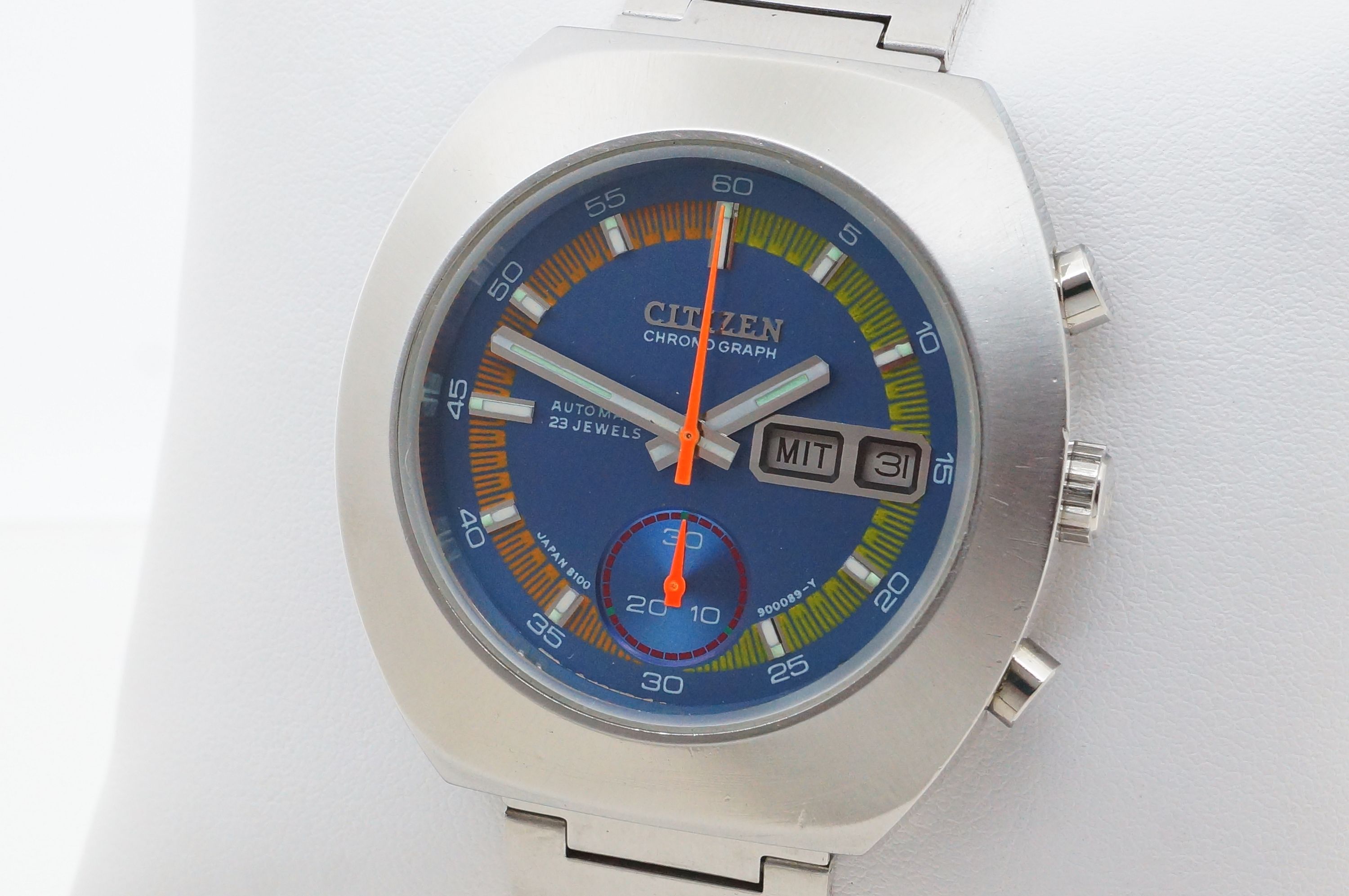 Citizen Automatic Chronograph Kaliber 8100A Herrenuhr 70er