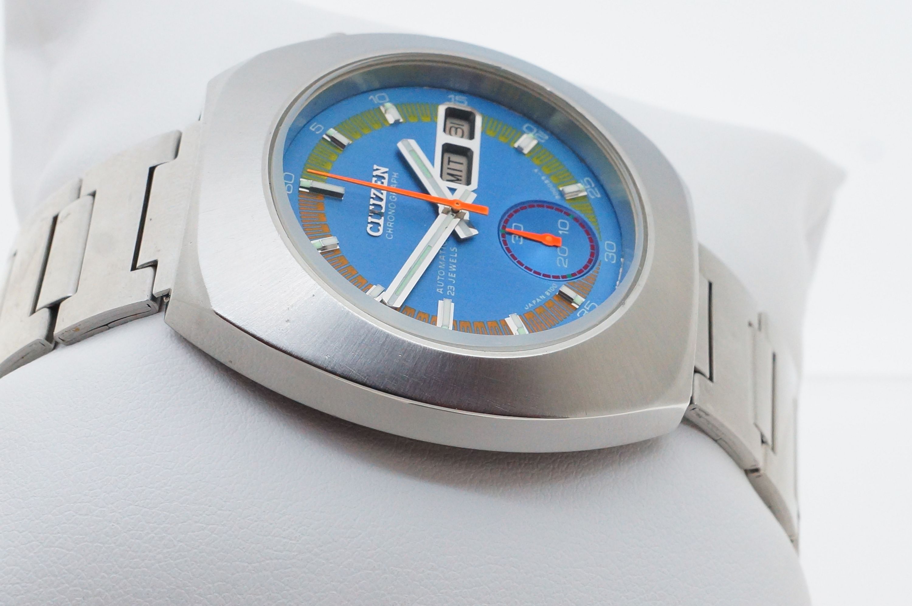 Citizen Automatic Chronograph Kaliber 8100A Herrenuhr 70er