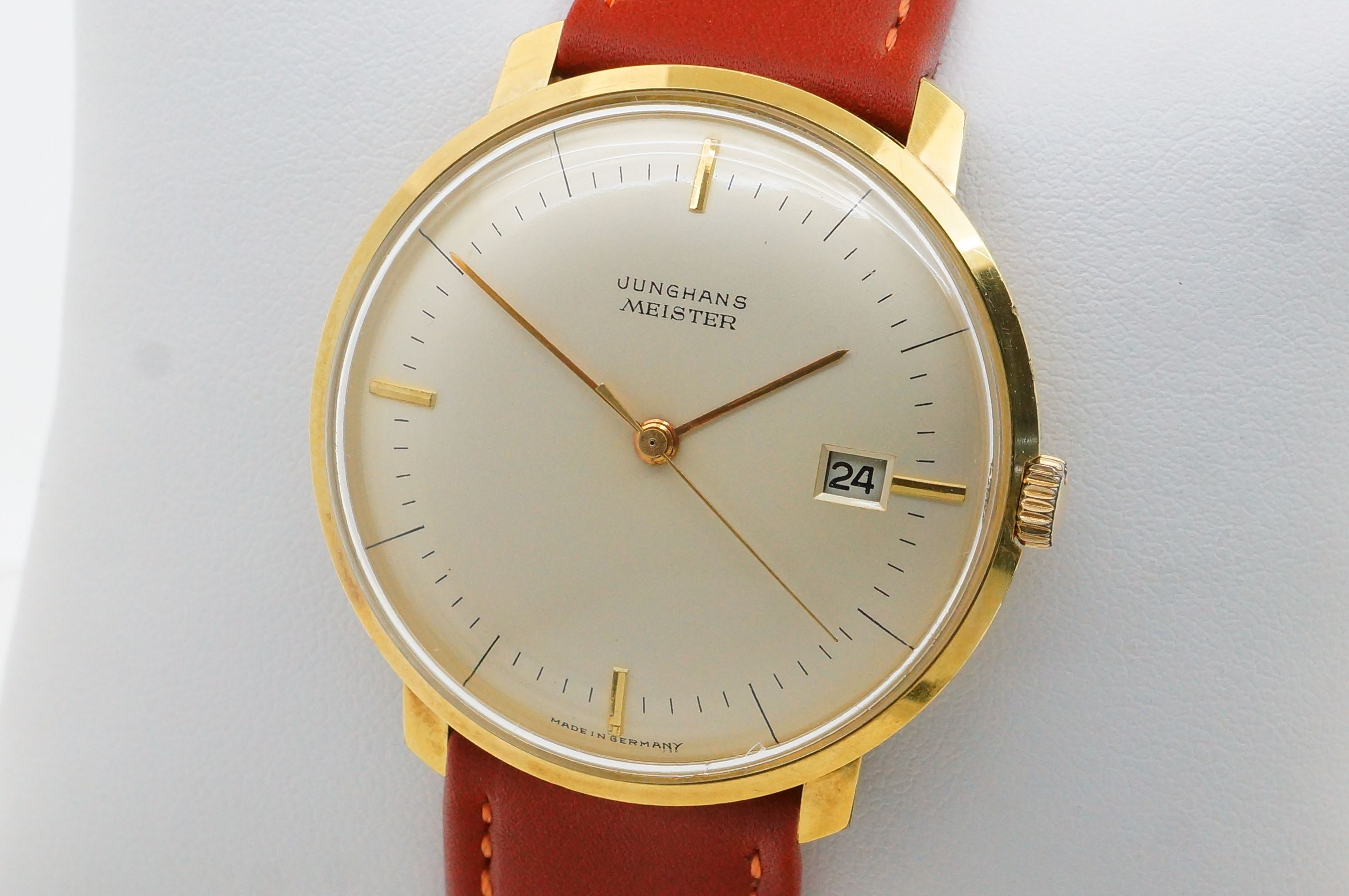 Junghans Meister Kaliber J84/S10 Handaufzug Herrenuhr 60er