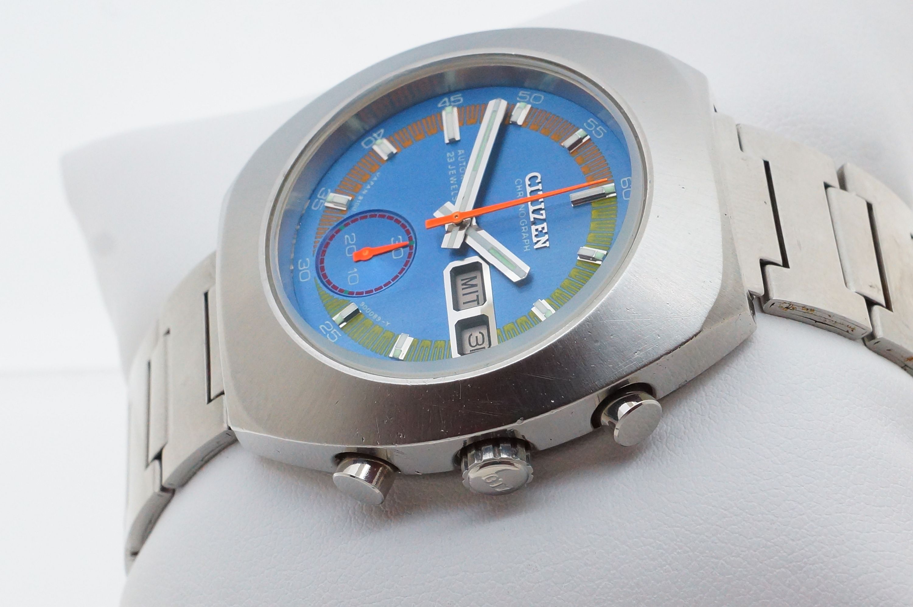 Citizen Automatic Chronograph Kaliber 8100A Herrenuhr 70er