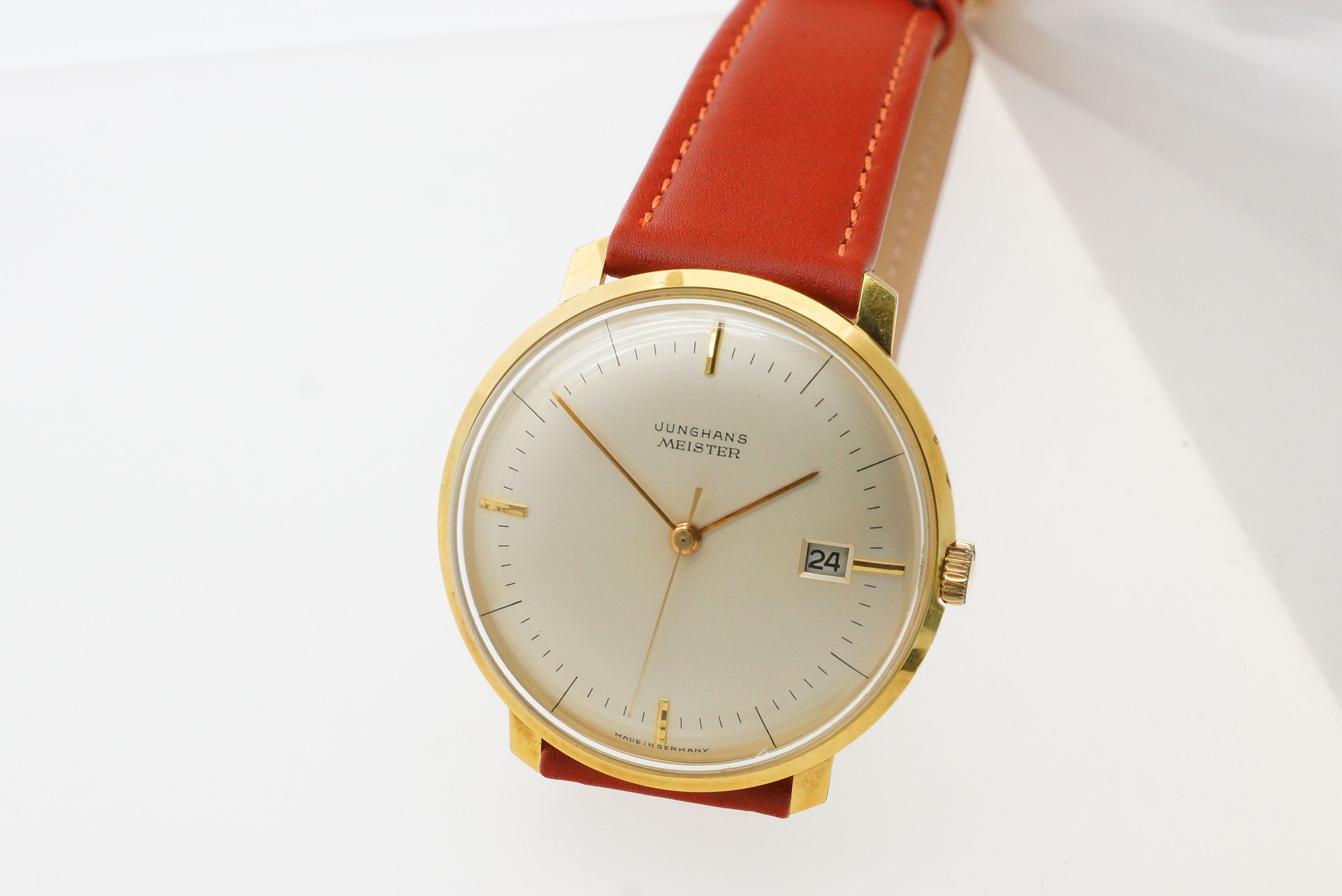 Junghans Meister Kaliber J84/S10 Handaufzug Herrenuhr 60er