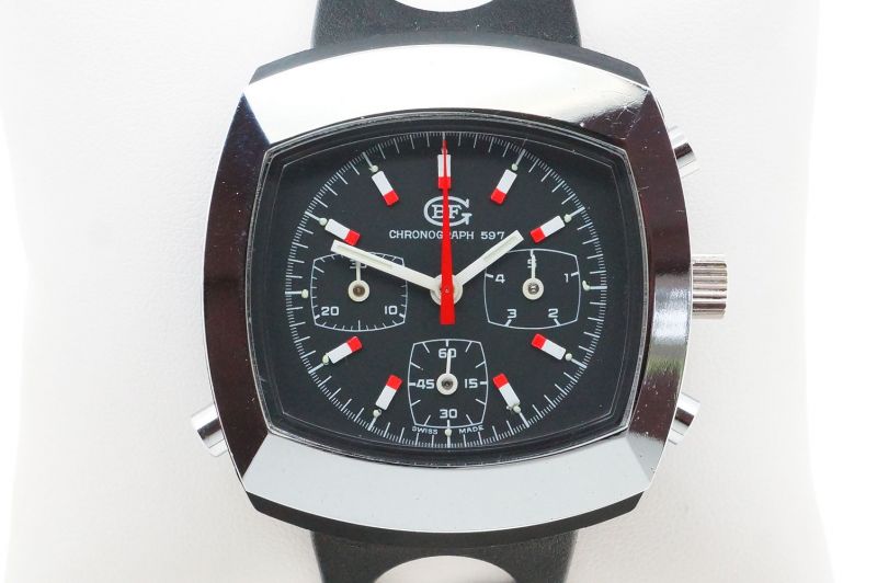 BFG Chronograph 597 Flyback Tricompax Baumgartner 597 Handaufzug ...