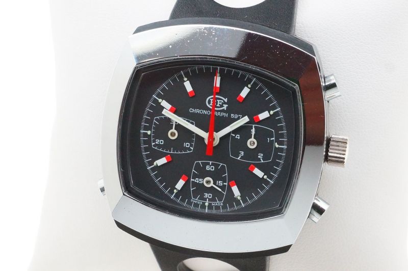 BFG Chronograph 597 Flyback Tricompax Baumgartner 597 Handaufzug ...