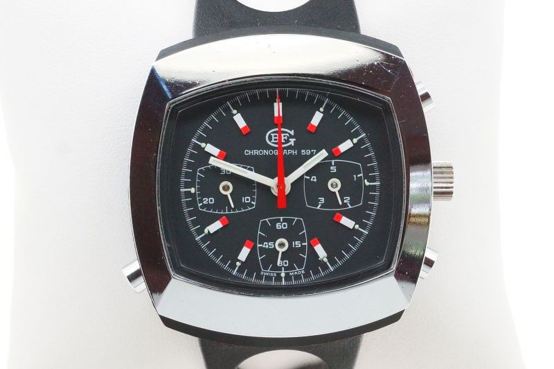 BFG Chronograph 597 Flyback Tricompax Baumgartner 597 Handaufzug ...